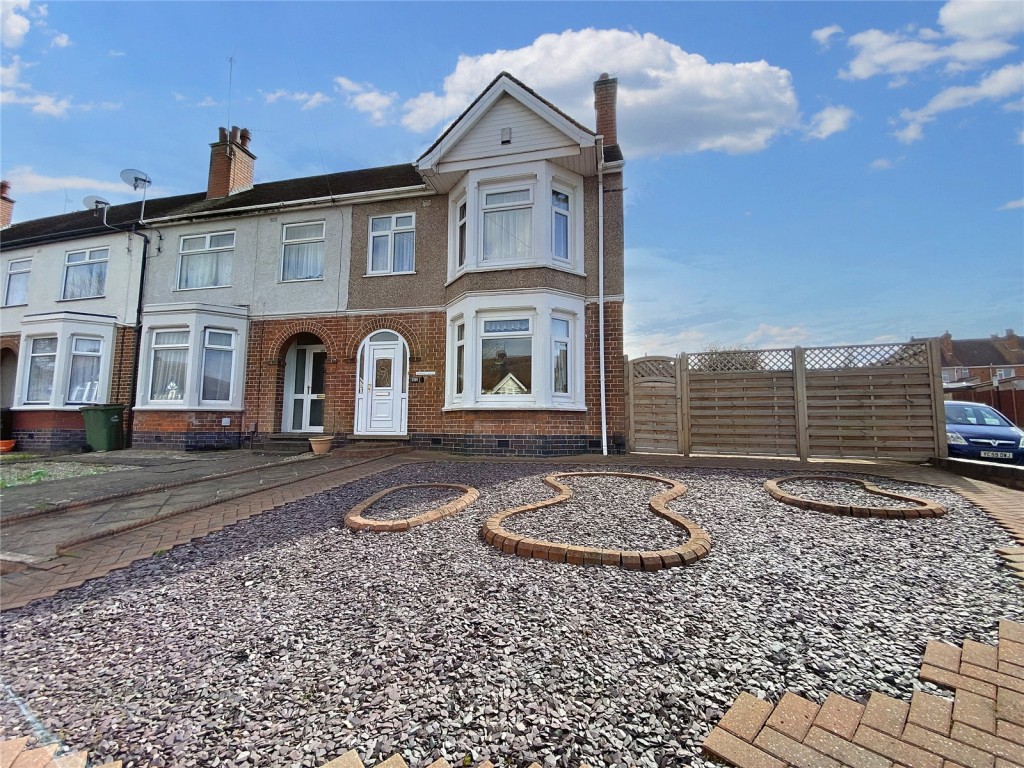 Chapelfields, Coventry, 3 bedroom, End Terrace House